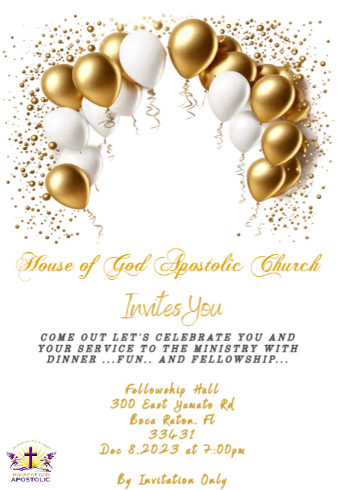 White and Gold - Birthday Invitation | PosterMyWall