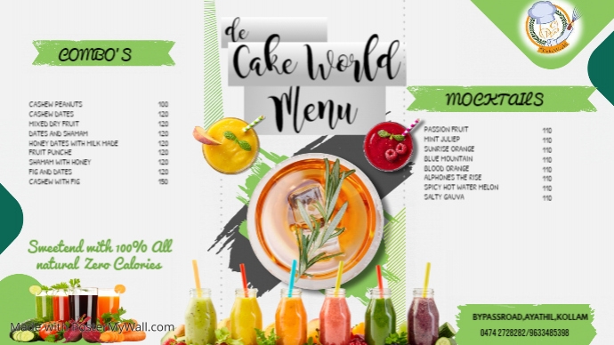 MOCKTAILS | PosterMyWall