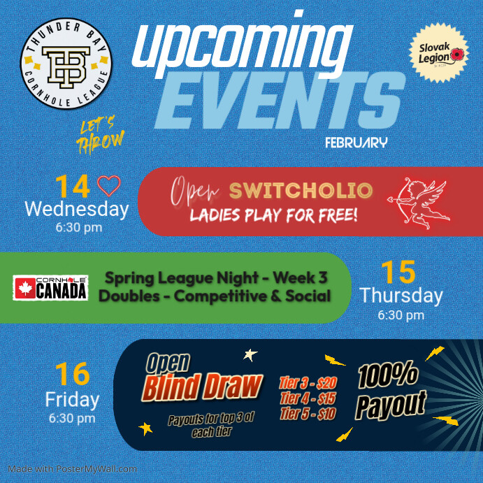 Upcoming Events Instagram | PosterMyWall