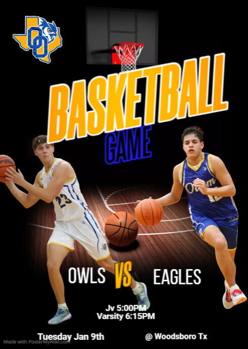 54 bp bbb odem vs eagles | PosterMyWall