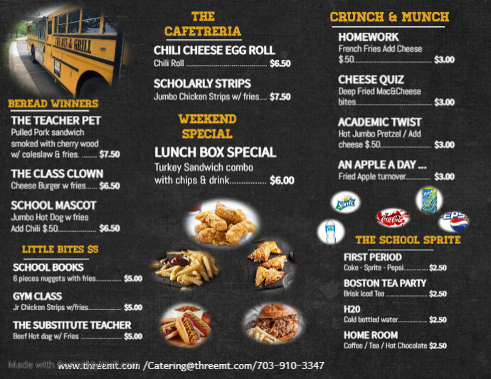 Church Oct menu | PosterMyWall