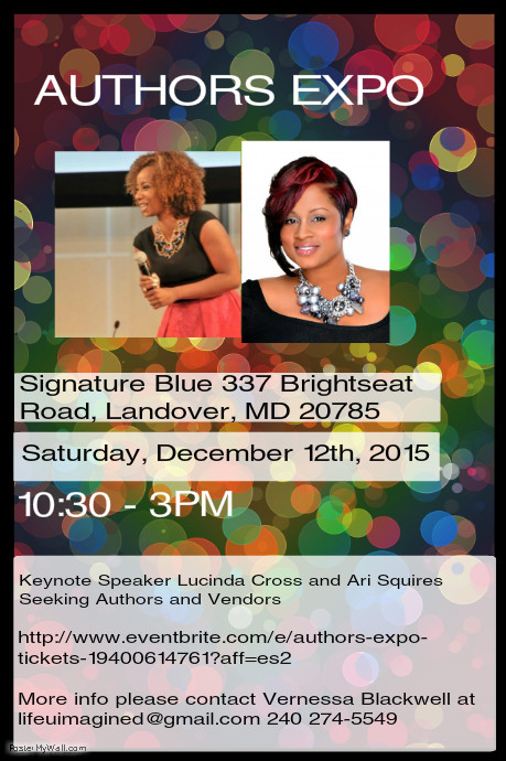 Author Expo | PosterMyWall