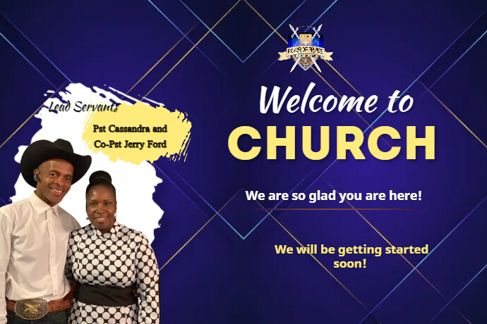 Welcome to church | PosterMyWall