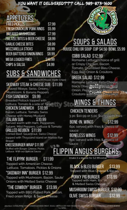 Lunch Menu (1) | PosterMyWall