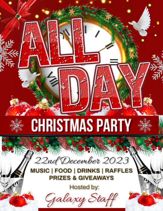 Copy of Christmas celebration & party template | PosterMyWall