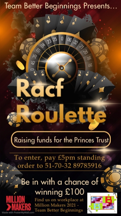 RACF Roulette | PosterMyWall