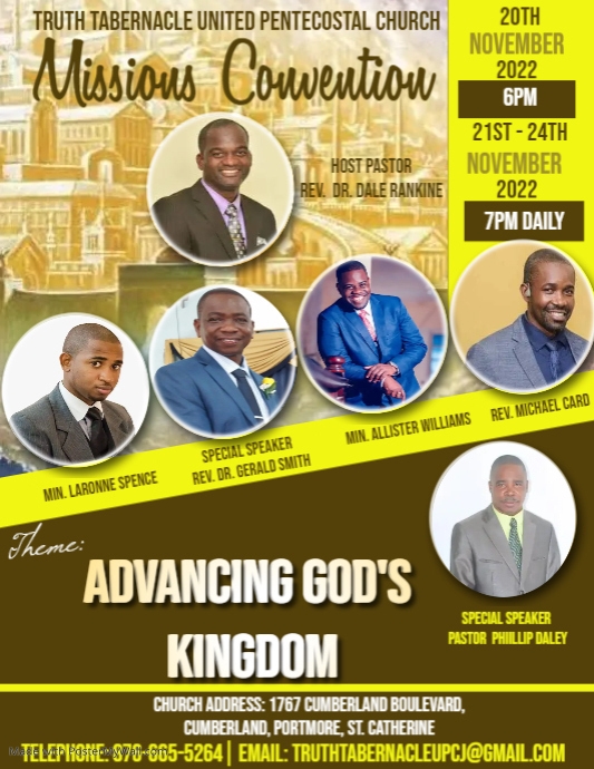 MISSIONS CONVENTION NOV. 20-24, 2022 | PosterMyWall