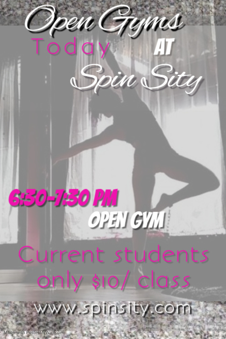 open gym 517 | PosterMyWall
