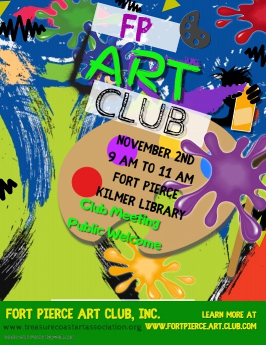Art Club Meeting | PosterMyWall
