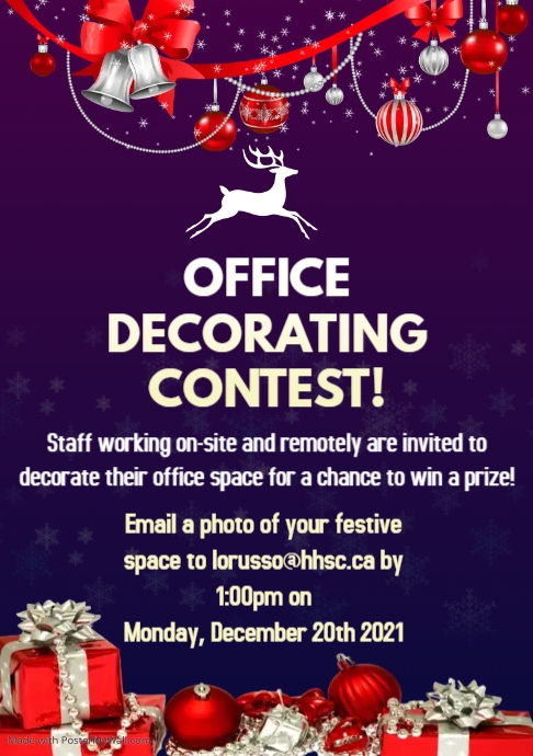 Office Decorating Contest at RJCHC | PosterMyWall