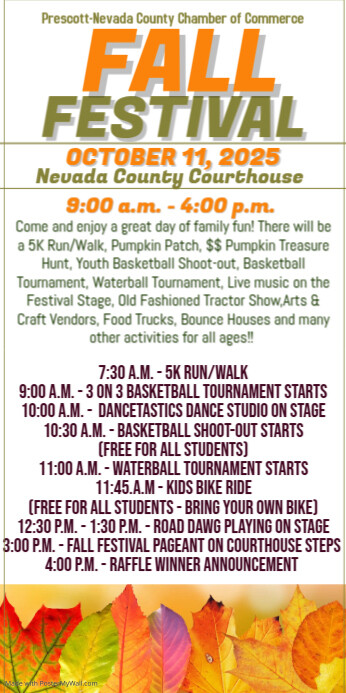 Copy of Copy of Fall autumn festival Event Flyer template | PosterMyWall