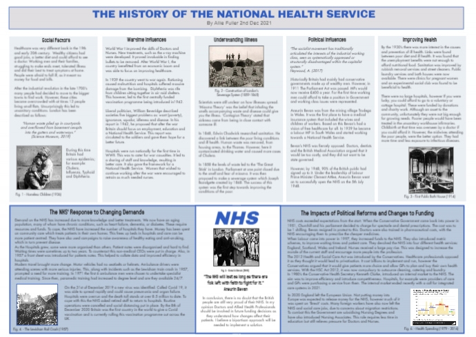 A3 Landscape NHS | PosterMyWall