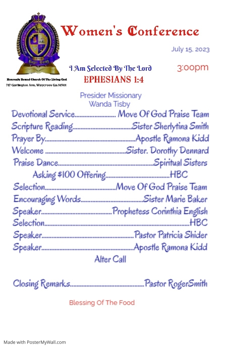 Event Program Template Final 1 (3) | PosterMyWall