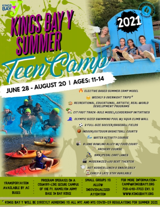 Teen Camp Flyer | PosterMyWall