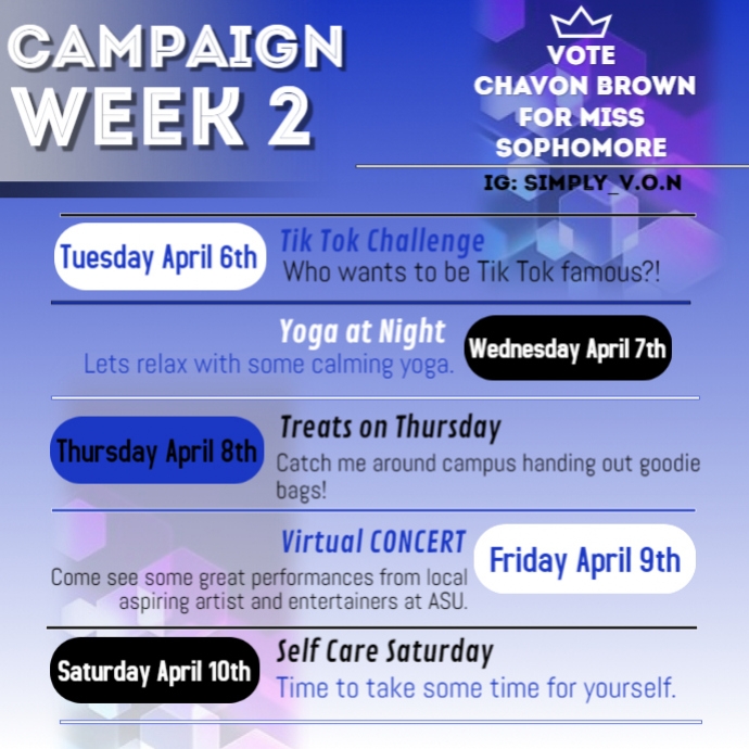 Campaign Week 1 Flyer | PosterMyWall