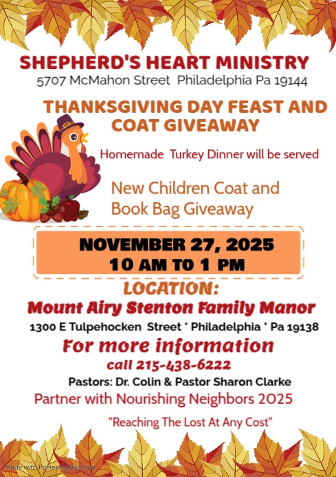 Turkey Trot Flyer, Thanksgiving Fundraiser Fl | PosterMyWall