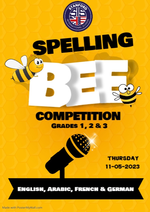 spelling bee contest | PosterMyWall