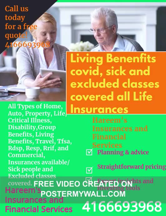 Copy of Insurance | PosterMyWall