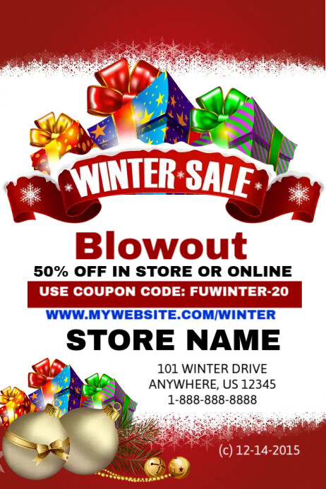 Retail Sales Event Template | PosterMyWall