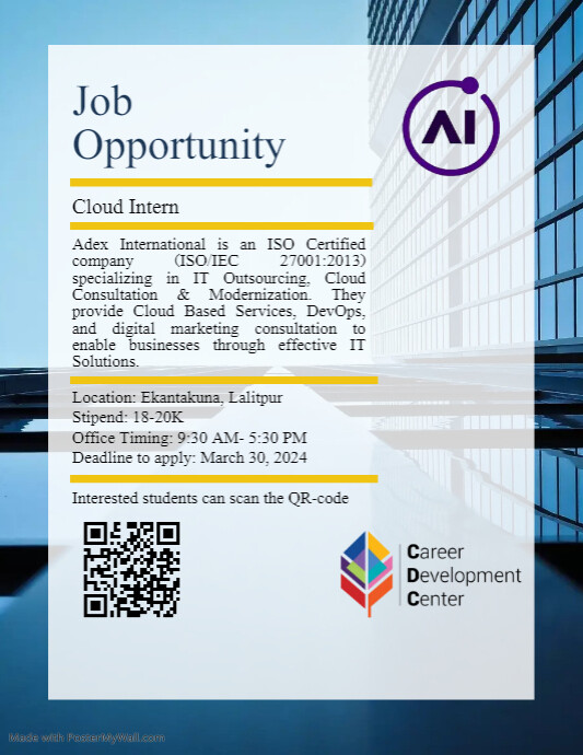 We are hiring jobs available flyer ad (2) | PosterMyWall