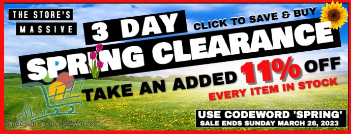PRE SPRING SALE | PosterMyWall
