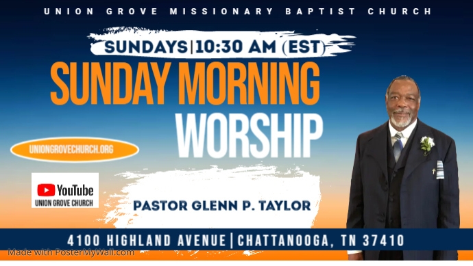 Copy of Copy of worship sunday flyer template (1) | PosterMyWall