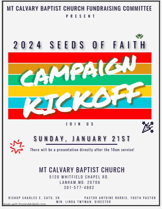 Kickoff Party | PosterMyWall