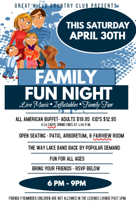 Copy of Family Fun Day Poster | PosterMyWall