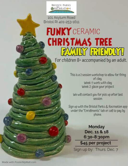 Copy of Family Friendly Funky Christmas Tree | PosterMyWall