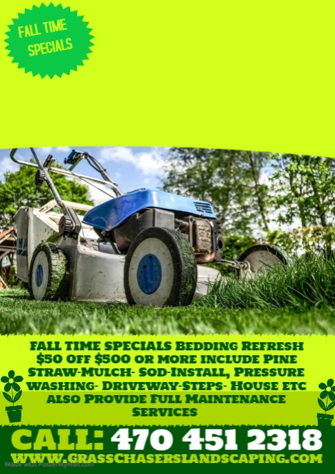 Copy of LAWN SERVICE POSTER | PosterMyWall