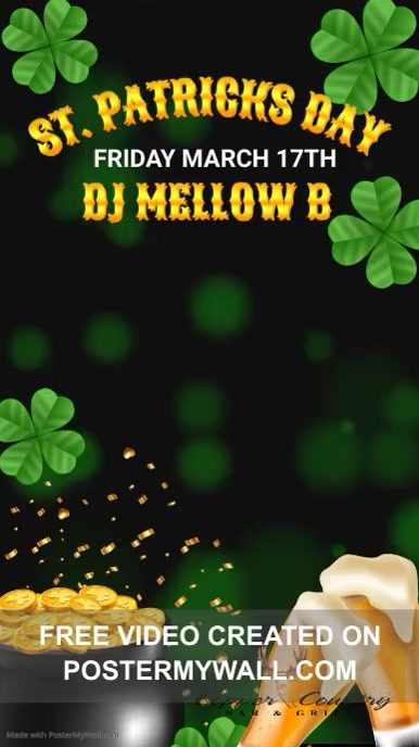 saint patrick's day instagram story | PosterMyWall