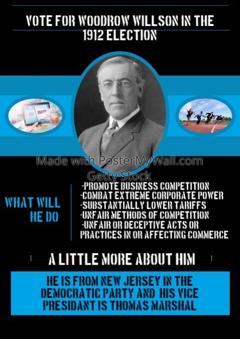 Woodrow Wilson | PosterMyWall