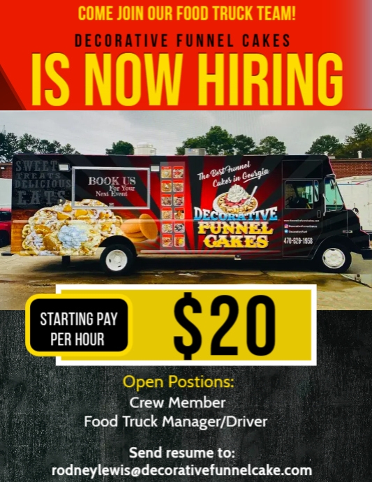 Yellow Modern School Bus Driver Hiring Flyer | PosterMyWall