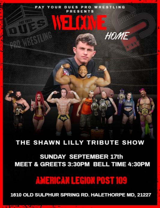 Wrestling Night Flyer (1) | PosterMyWall