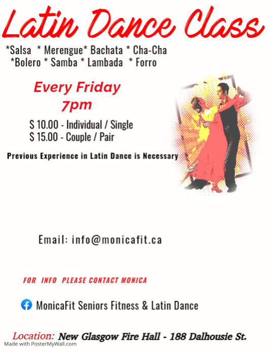 Copy of Ballroom Dancing Flyer Design Template | PosterMyWall