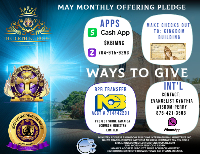 Ways To Pledge Your Donation | PosterMyWall