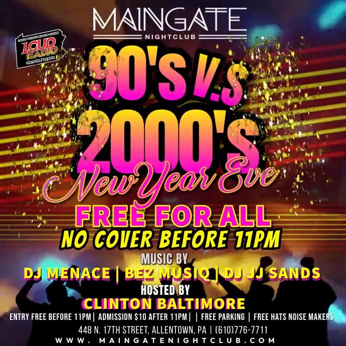 Copy of 90`s Vs 2000's Party | PosterMyWall