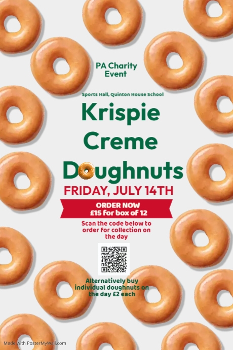 Copy of National Doughnut Day Poster Template | PosterMyWall