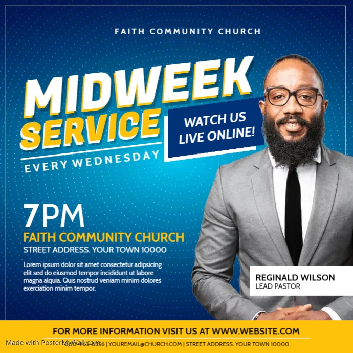 Church | PosterMyWall