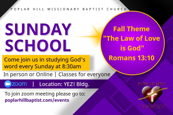 Sunday school (New) | PosterMyWall
