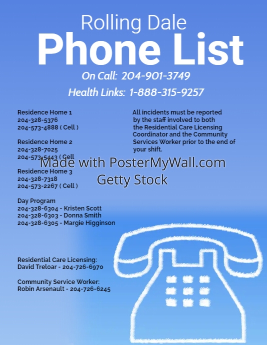 Hotline Flyer Template | PosterMyWall