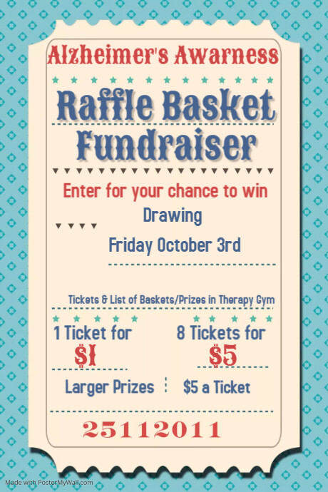 Raffle Ticket Fundraiser Movie Party Flyer Poster Template | PosterMyWall