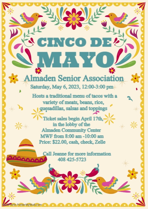 Cinco de Mayo Celebrate | PosterMyWall