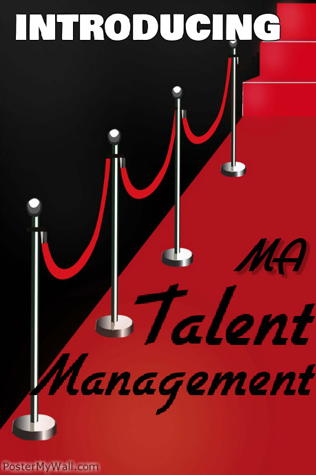 Introducing...MA Talent Management | PosterMyWall