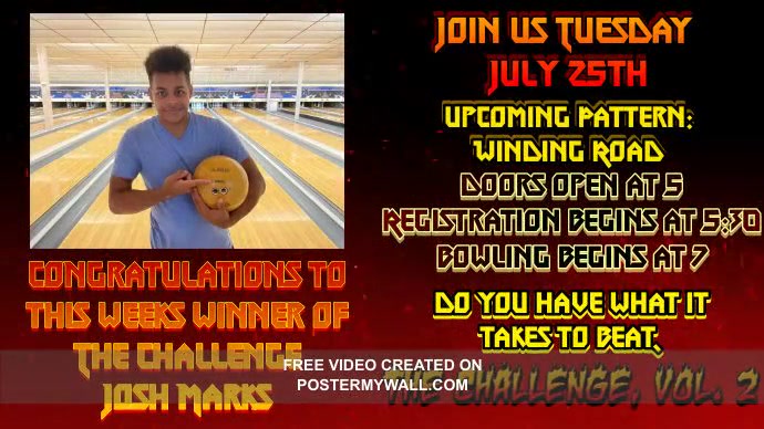 The Challenge week #9 Winner | PosterMyWall