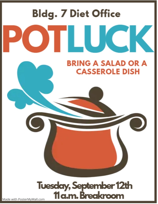 Copy of Company Potluck | PosterMyWall