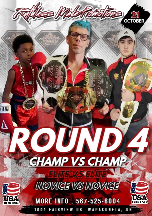 Copy of Boxing Night | PosterMyWall