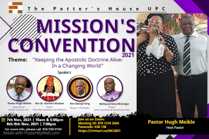 Mission's Convention | PosterMyWall