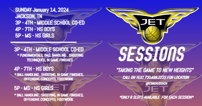 Copy of JET SESSION | PosterMyWall