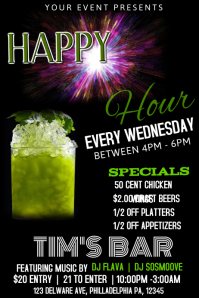 Happy Hour Template | PosterMyWall